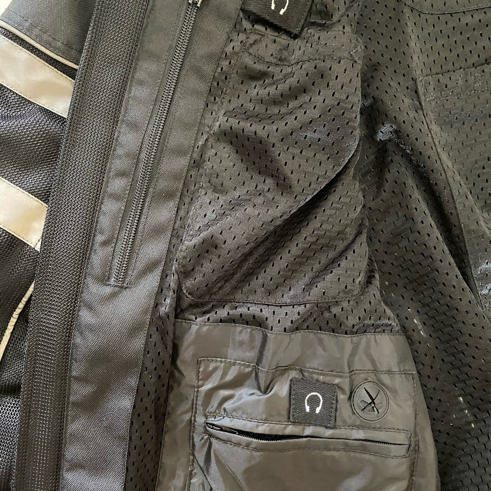 Harley Davidson Mesh Reflective Jacket Size Large - Gem